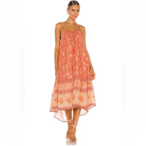 Spell | Dresses | Spell Love Story Strappy Midi Dress | Poshmark
